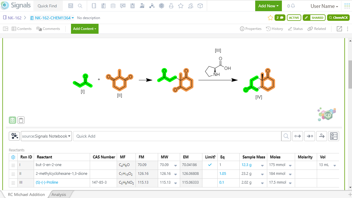 Signals Notebook: Electronic Lab Notebook ELN | Revvity Signals Software